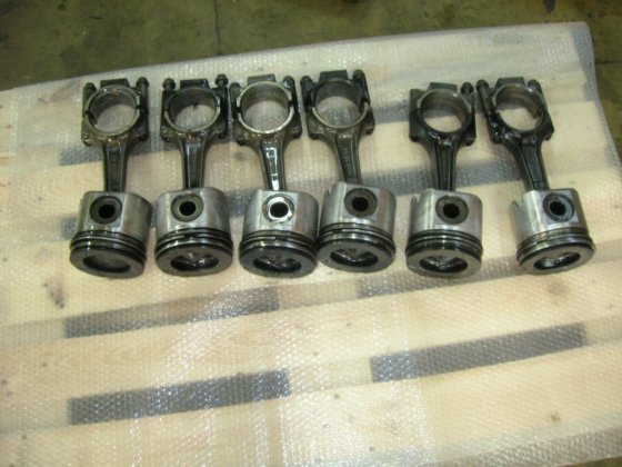 Cummins M 11 engine piston in Schilpario, Italy