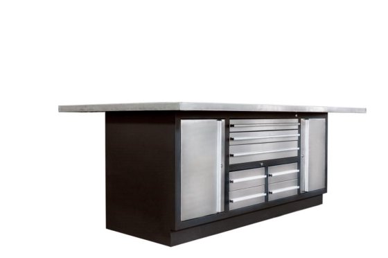 85" Stainless Steel Platform Workbench in Puslinch, Ontario, Canada