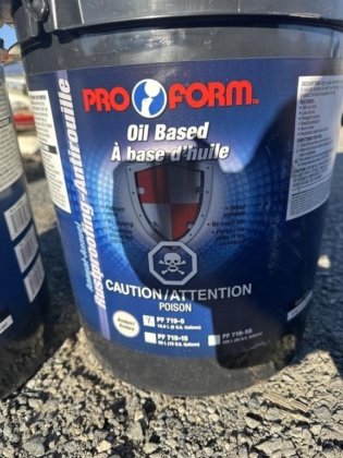 (2) Pails Of Pro Form Oil-Based Rustproofing in Puslinch, Ontario, Canada