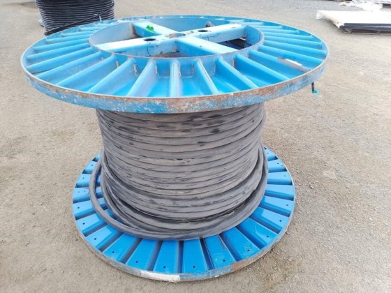 Spool Of Copper Cable in Puslinch, Ontario, Canada