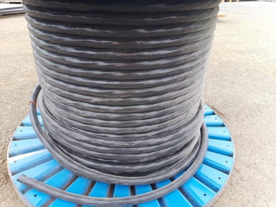 Spool Of Copper Cable in Puslinch, Ontario, Canada