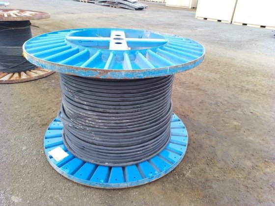 Spool Of Copper Cable in Puslinch, Ontario, Canada