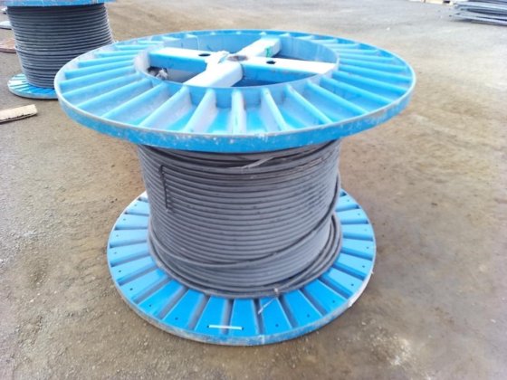 Spool Of Copper Cable in Puslinch, Ontario, Canada