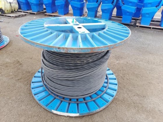 Spool Of Copper Cable in Puslinch, Ontario, Canada