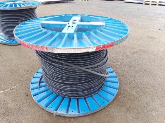 Spool Of Copper Cable in Puslinch, Ontario, Canada