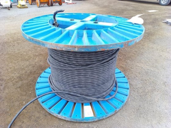 Spool Of Cooper Cable in Puslinch, Ontario, Canada