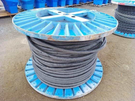 Spool Of Copper Cable in Puslinch, Ontario, Canada