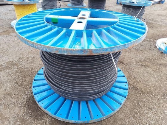 Spool Of Copper Cable in Puslinch, Ontario, Canada