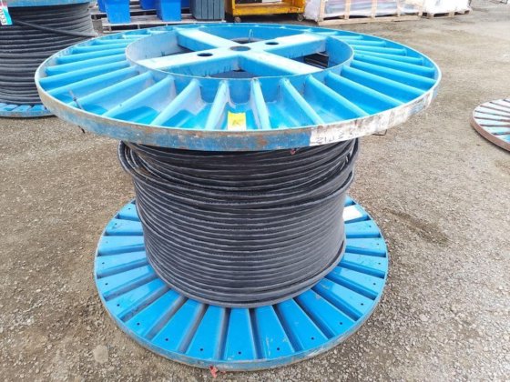 Spool Of Copper Cable in Puslinch, Ontario, Canada