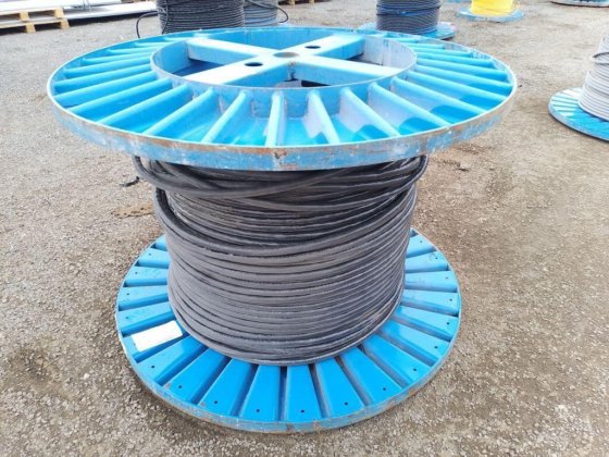 Spool Of Copper Cable in Puslinch, Ontario, Canada