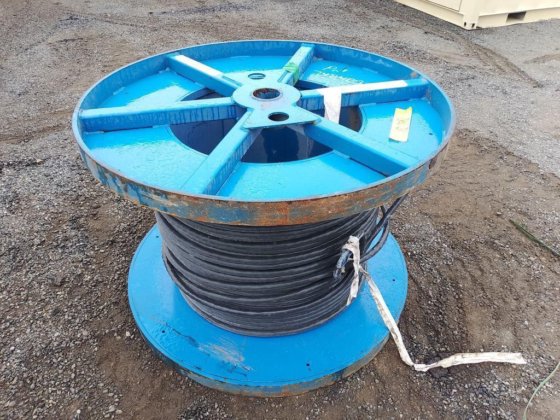 Spool Of Copper Cable in Puslinch, Ontario, Canada