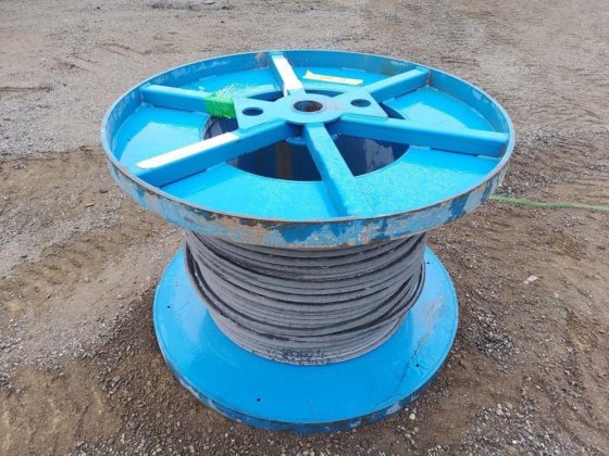 Spool Of Copper Cable in Puslinch, Ontario, Canada