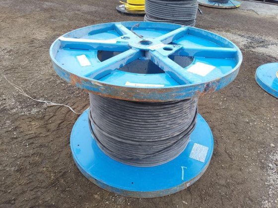 Spool Of Copper Cable in Puslinch, Ontario, Canada