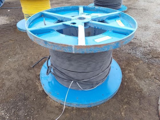 Spool Of Copper Cable in Puslinch, Ontario, Canada