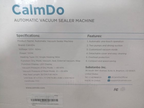 Vacuum Sealer & Pizza Oven in Puslinch, Ontario, Canada