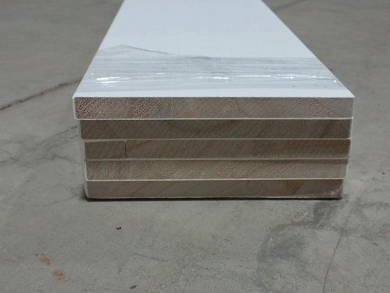 (50) LF Kypro Solid Wood Flat Baseboard in Puslinch, Ontario, Canada