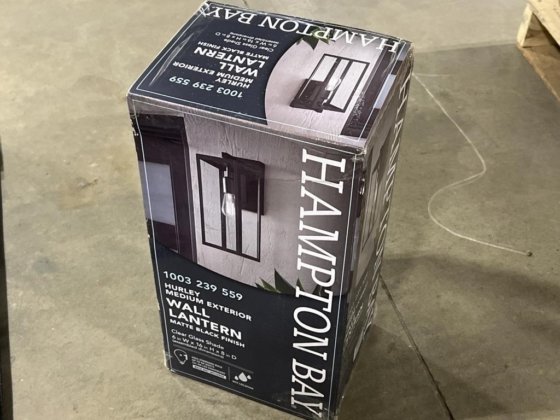 Hampton Bay Hurley Exterior Wall Lantern in Puslinch, Ontario, Canada