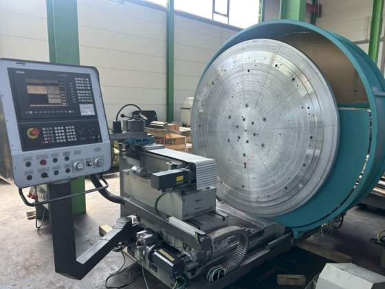 2001 Cnc Facing Lathe Tadu Fs 750 In Heilbronn Germany
