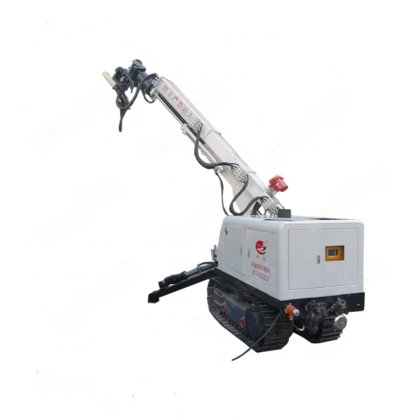 remote control Concrete Shotcrete Machine 6 m height shotcrete robot ...