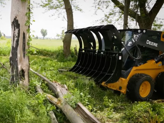 Heavy Duty Root Rake Grapple HLA in Kalamazoo, MI, USA