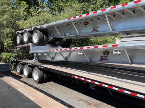 2023 MANAC Steel Single Drop Extendable Flatbed in Scranton, PA, USA