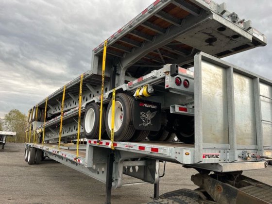 2025 MANAC Steel Single Drop Flatbed in Allentown, PA, USA