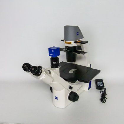 Zeiss Primovert Phase Contrast / Fluorescence Microscope in Stanwood ...