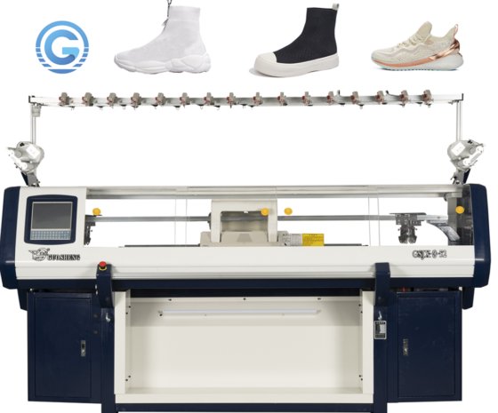 flyknit shoe knitting machine fully computer controlled in Changshu, China