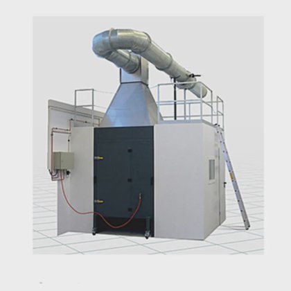 BS En 13823 Building Materials Product Heat Release Analyzer Single ...