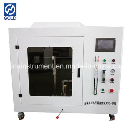 ISO 9772 IEC 60695 Plastic Combustibility Tester Flammability Analyzer ...