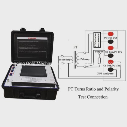 Gdva-405 Automatic Current Transformer CT PT Analyzer for Substation ...