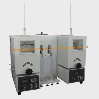Double Units Distillation Tester Distillation Equipment for Petroleum ...