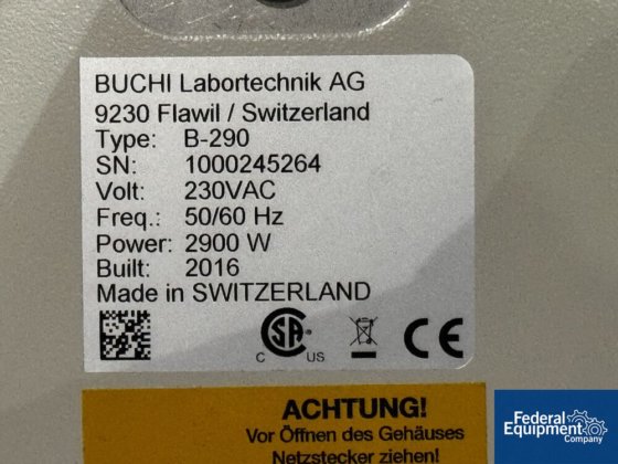 Buchi Mini Spray Dryer, Model B-290 in Cleveland, OH, USA