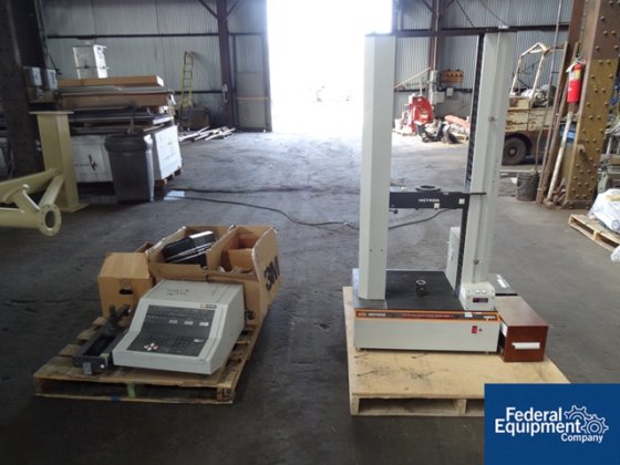 Instron Tensile Tester, Model 4201 in Cleveland, OH, USA