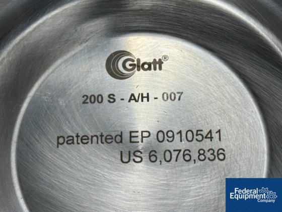 Glatt Isolation Valve, Model TKS 200 in Cleveland, OH, USA