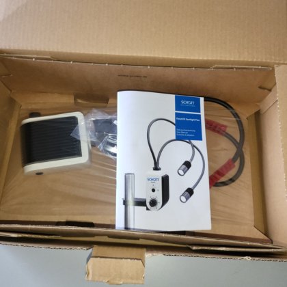 New Schott LED EasyLED Dual Spot cold light source for microscopes in ...