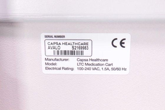 Capsa Avalo Programmable Crash Cart Medical Supply Cart Procedure Cart ...