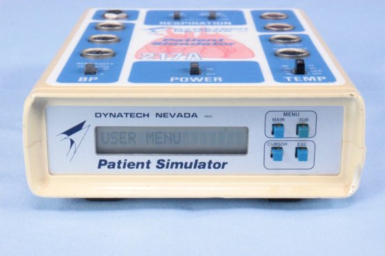 Dynatech 217A with 21A Controller Patient Simulator Biomed Patient ...