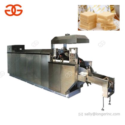 Large-scale Automatic Wafer Baking Machine Gas Wafer Biscuit Oven in ...