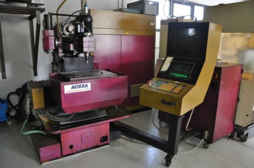 1990 4 axis CNC milling machine, ACIERA F35 in Stuttgart, Germany