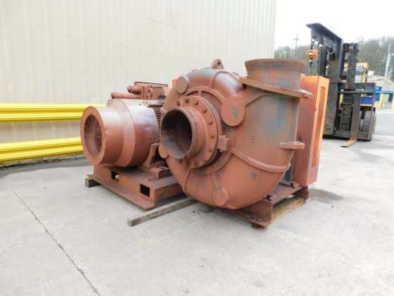 MO-4797, METSO MM400 FHC-S C5 SLURRY PUMP. 500 HP. 1188 RPM. 460 V. 555 ...