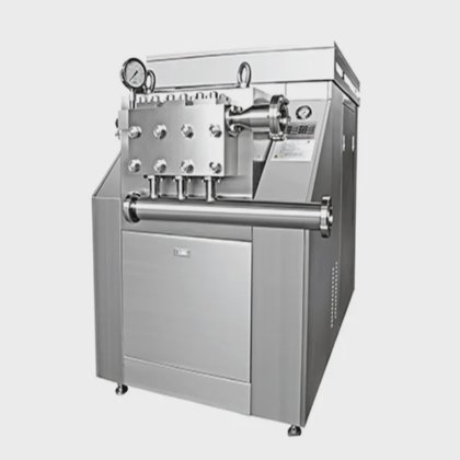 High pressure milk homogenization plant in Shanghai, China