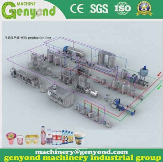 Modern design complete small milk processing plant for dairy production ...