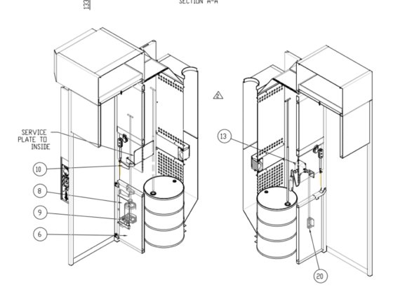 Extract Technology 13B Downflow Sampling Booth 364930 in Woonsocket, RI, USA
