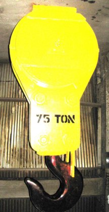 75 TON, 6 SHEAVE, CRANE HOOK BLOCK, HOIST BLOCK in Pittsburgh, PA, USA