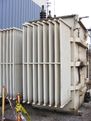 3,000 KVA 34,500 VOLT DELTA PRI, 4,160 VOLT DELTA SEC, T&R ELECTRIC OUT ...