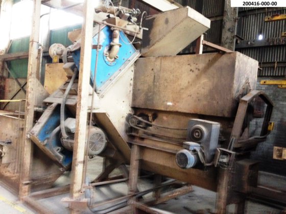 1990 BLASTEC SHOT BLASTER, AUTOMATED SHOT BLASTER, BATCH SHOT BLASTER ...