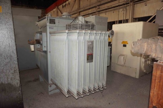2500/3500 KVA, 6900V PRI, 480V SEC, PAD MOUNTED, ABB/WESTINGHOUSE ...