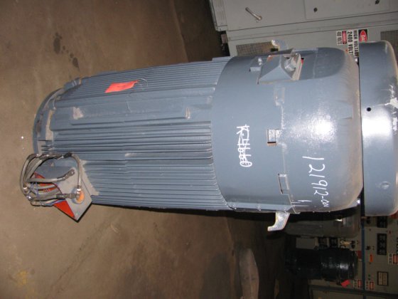 300 HP, 460V, 1775 RPM, WESTINGHOUSE, 449TP, AC VERTICAL PUMP MOTOR ...