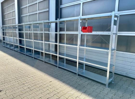 10,06 lfm META shelving , 40cm deep , workshop shelving , warehouse ...